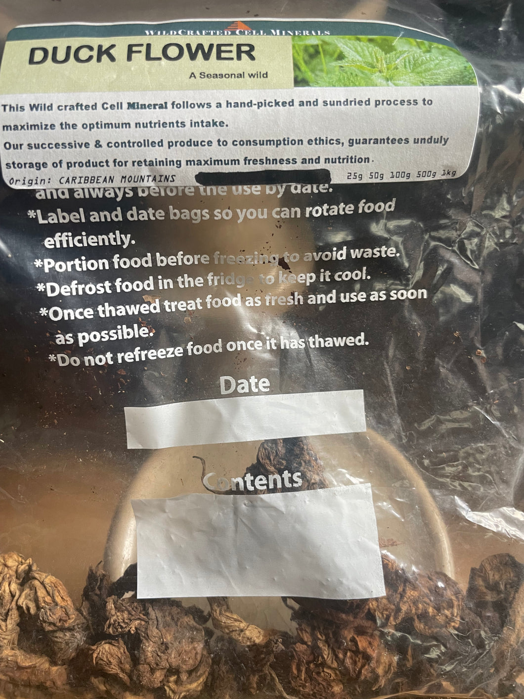 Duck Flower detox – D'Believe